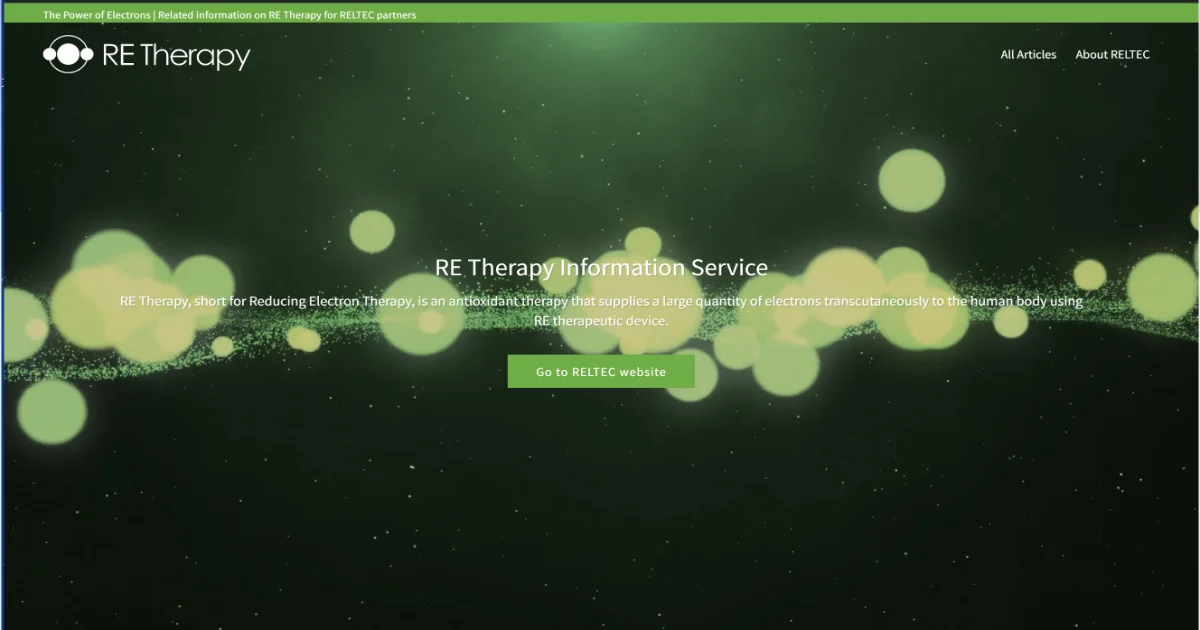 Announcement of the Launch of the RE Therapy Information Service ...